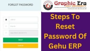 ERP Gehu: Platform for the Graphic Era Hill University students